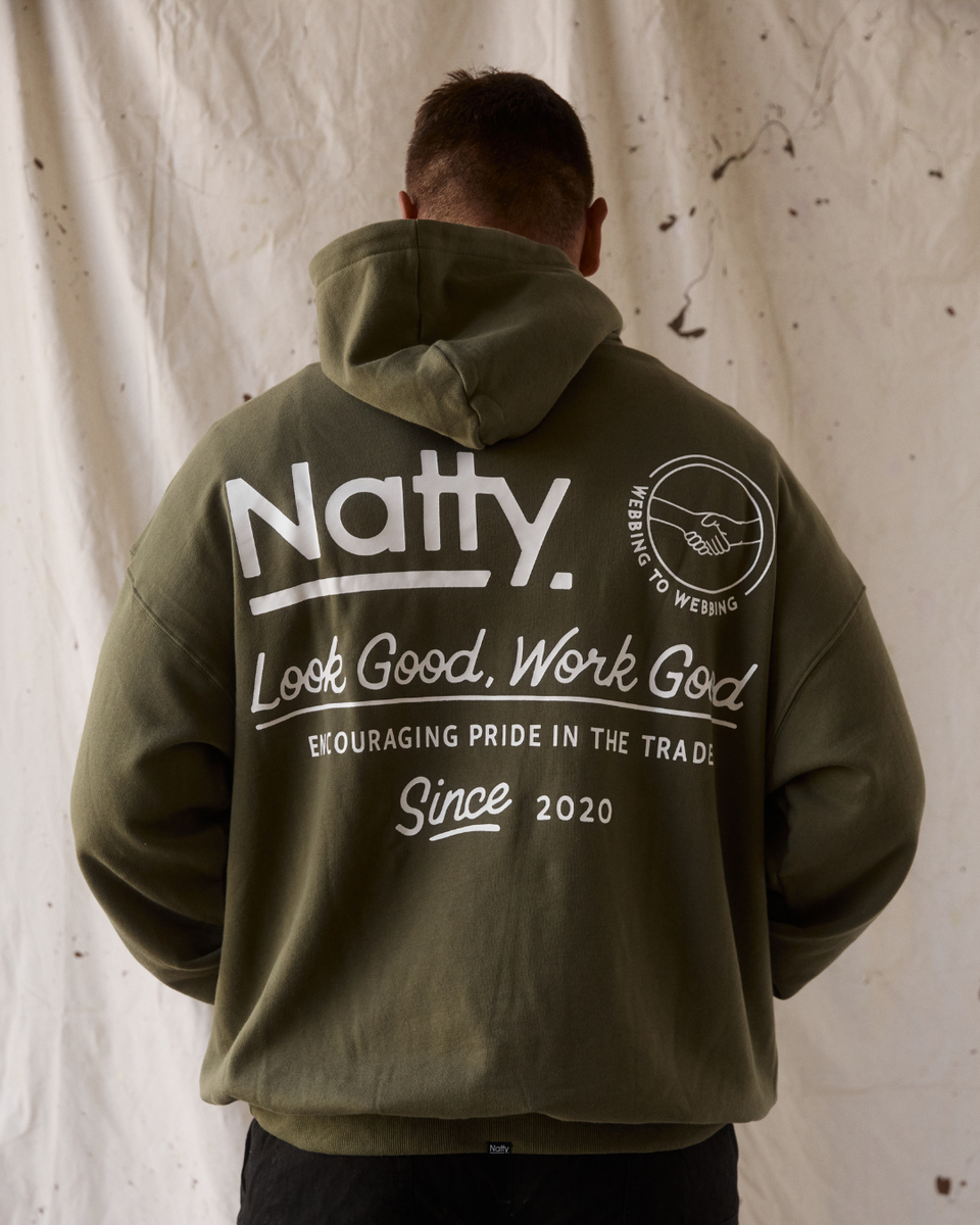 Site Hood - Green - Men's – Natty Workwear