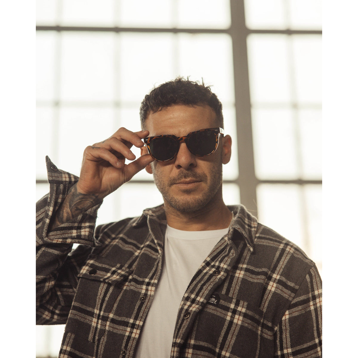 Roys Vintage Tortoise Polarised Safety Glasses – Natty Workwear